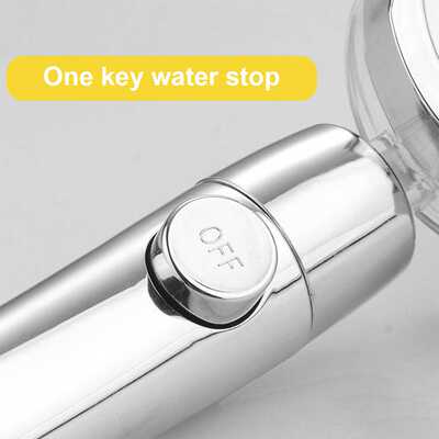 新品2 Pieces Shower Head High Pressure Water PSaving Bathroo