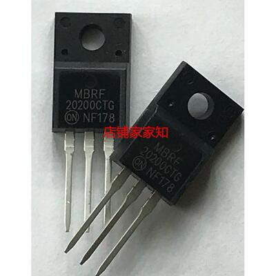 全新 MBRF20200CTG TO-220F 200V/20A 肖特基二极管  MBRF20200