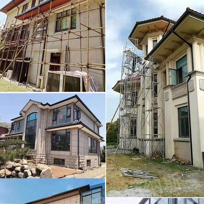 室外别墅铝合金pvc方形雨水管落水系统配件排水管外接头接口器