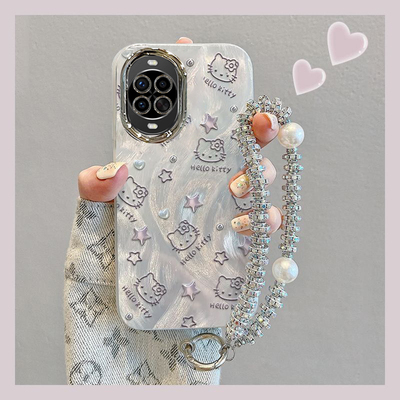 适用华为Nova系列爱心kt猫手机壳