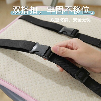 小四学生教室坐垫记忆棉屁垫班椅垫舒级适屁BPJ股座垫体凳子靠背