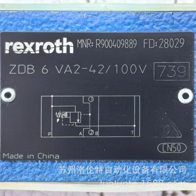R900409889 ZDB6VA2-4X/100V Rexroth / 液压阀 / 全新原装