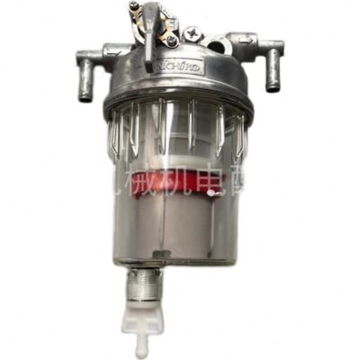 卡特307E挖掘机挖机c2.6燃油滤芯Cat306E油水分离器总成