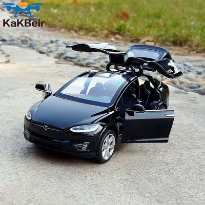 极速Free Shipping New1:32 Tesla MODEL XJ  MODEL3 Alloy Car M