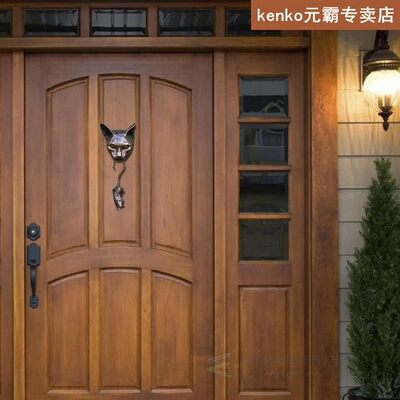 极速New Cat And Mouse Door Knocker Or Wall NResin Ornament R
