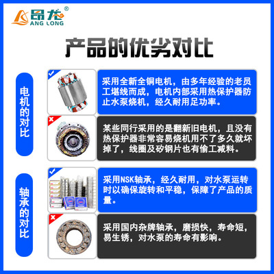 极速WQP耐腐蚀全不锈钢潜水泵 污D水污物铸造抽水泵 切割式污水泵