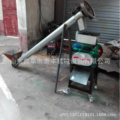 小自型鹰嘴豆IDG挤扁机 小对辊式黄豆燕麦挤扁机 动料玉米上麦挤