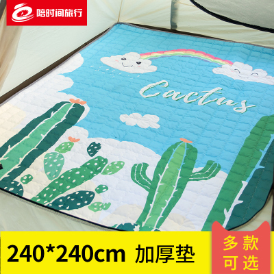 2.4米野餐垫防潮垫加厚帐篷专用地垫便携户外露营240240大垫子