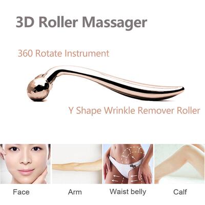 极速3D Roller Face-lift Wrinkle Remover MMulticolor Y Shape