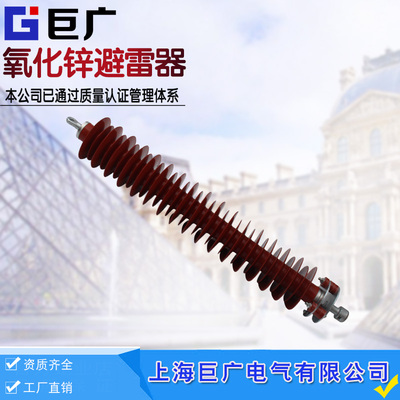 极速高压a110KV避雷器YH10WX-108/281-J金属氧化锌避雷器带漏电监