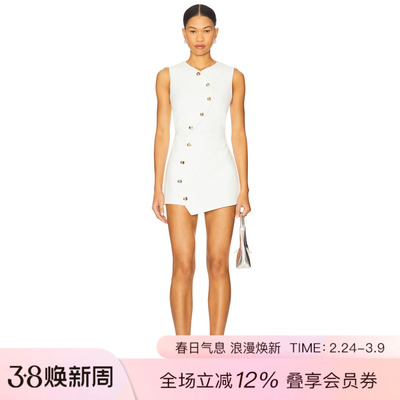 Lovers and Friends QUINN 连衫裤 休闲时尚潮流REVOLVE  白色