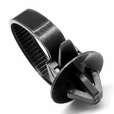 新品50pcsd Nylon Cable Tie Fastener Car Loom Hose Clamp Fast