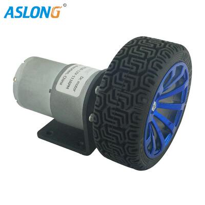 ASLONG JGB37-3530TZ直流减速电机车轮联轴器固定架智能车马达