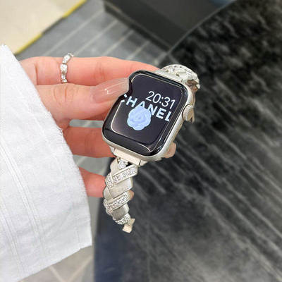 澈屿适用苹果手表s11表带麦穗手镯apple watchS9/S10表带iwatch8