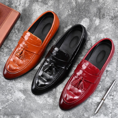 极速45 46 47 48k Male lare size shoes business leather shoes