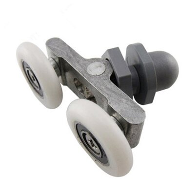 极速8PCS  Shower door rollexrs runners wheels pulleys pulley