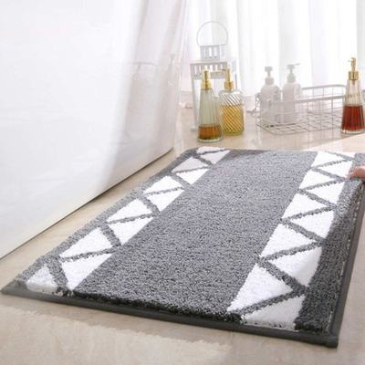 极速Baathroom Super Thick Fluff Fiber Bath Mat Shower Room R