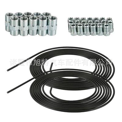 pvf军绿管镀铜邦迪管汽车刹车管制动总管蚊香盘加油管耐压油管