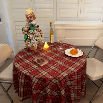 【低成本打造圣诞出片氛围】桌布