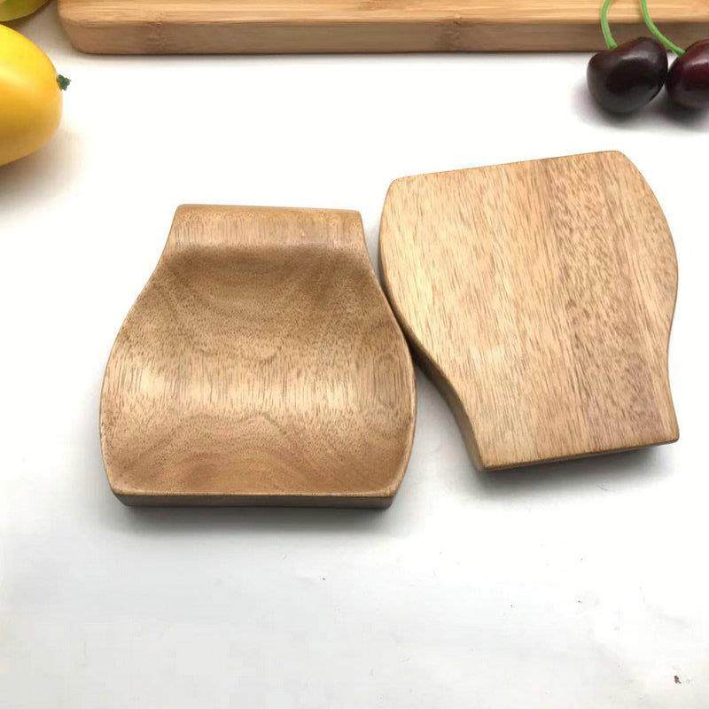 实力勺垫子相思木家用餐具厨房用品勺托多用途新中式更托
