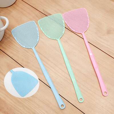 极速Fly swatter plastic swatter doEes not rot household thic