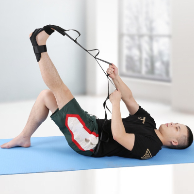 极速Yoga Flexibility Stretching Leg Stretcher Strap fYor Bal