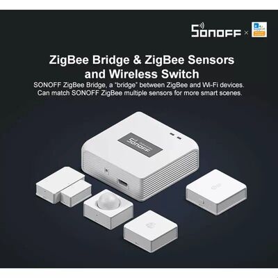 Sonoff易微联智能家居zigbee网关温湿度传感器门窗传感器触摸开关