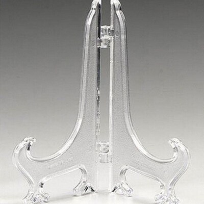 极速12Pcs 3 Inch Plastic Easels or Plate HoldPers Display Di