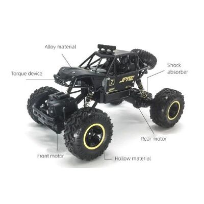 新品2.4G Alloy Mountain Climbing Cart 4WD Remote ConXtrol Ca