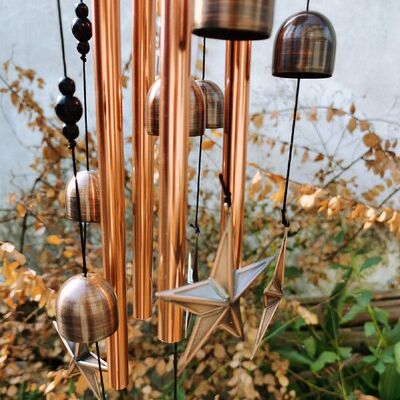 极速Long-style Metal Tubes Windchime Hanging MeStal Windchim