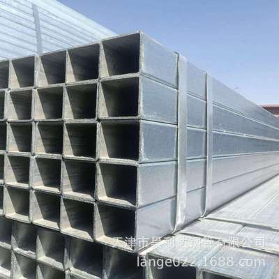 优惠价格新工艺热镀锌方矩管铁方管镀锌管建筑长方