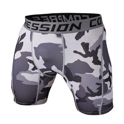 极速Coampression Shorts Men 3D Print Camouflage Bodybuilding
