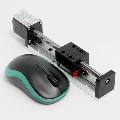 FUYU30T型丝杆滑台套装微型电动数控步进电机直线导轨滑台模组