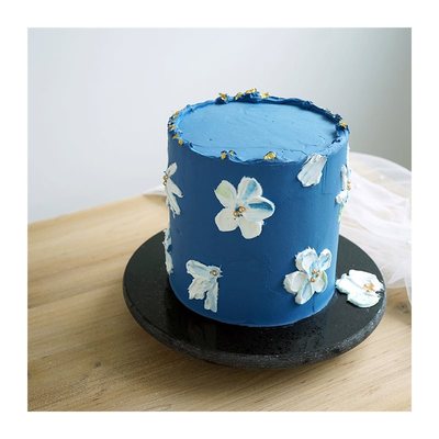 极速SWEETGO Marble cake turntables Piping RNotating cake sta