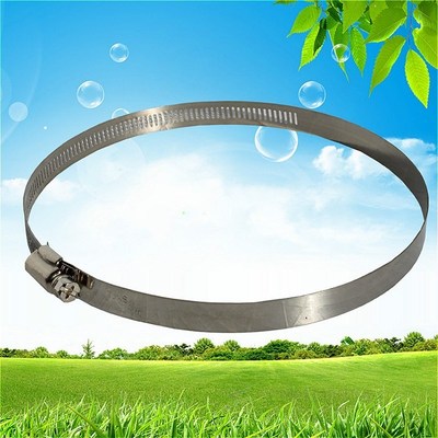 极速2Pcs x Flexible Duct Clamps UniFversal Hose Clamps Pipe