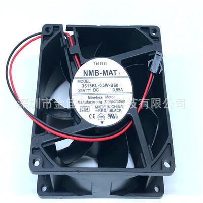 3615KL-05W-B60 ABB变频器散热风扇 NMB-MAT 24V0.55A 变频器风扇