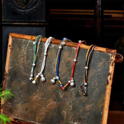 CELESTIAL TAO REALM/道轩堂招财进宝五行八卦手链 银铃道系银饰