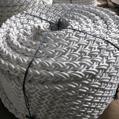 船用海缆绳 高强度牵引锚绳丙纶涤纶尼龙八股辫子绳 工业船用厂家