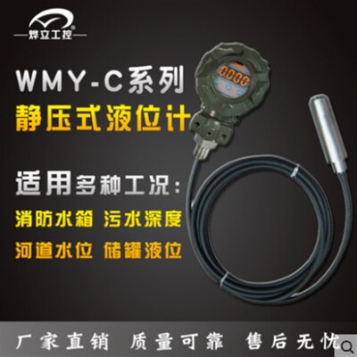 烨立 WMY2012 B 开关液位计 投入式变送器WMY CXS水位传感器 现货