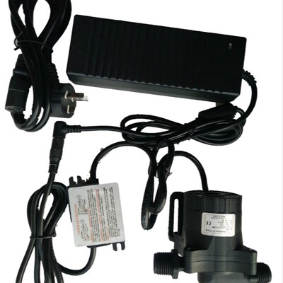 24V86W大功率太阳能管道地暖热水高温调速加压循环直流无刷潜水泵