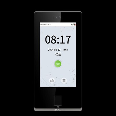ZKTeco熵基zface1702动态人脸指纹考勤门禁一体机打卡机可视对讲