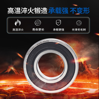 德国HBFP满珠耐高温轴承300度1000度大全970204高速6204-2Z/VA208