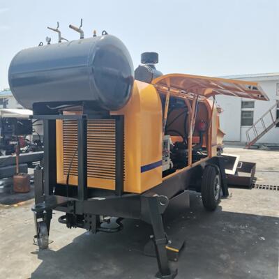 柴油拖泵混凝土泵 Bomba de concreto新赛大功率柴油机泵