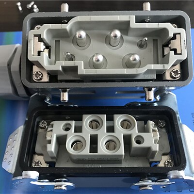 HDC-HK-4/2-006-1重载连接器4+2=6芯 80A+16A HDC-HK4/2-M/F
