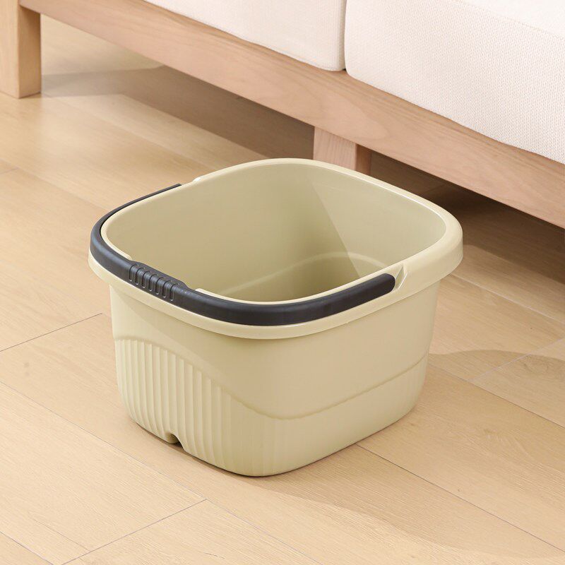 大号加厚按摩泡脚桶家用塑料足浴盆加高养生足浴桶学生宿舍泡脚盆