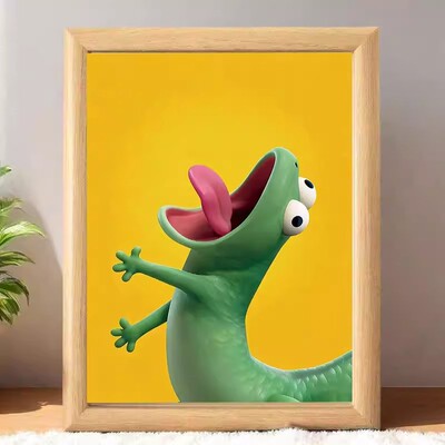 河狸变身计划HOPPers相框摆件