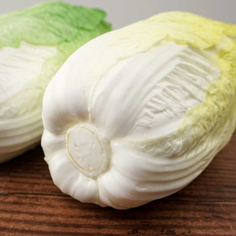 仿真大白菜模型蔬菜幼儿园装饰田园儿童认知菡菡仿真水果假白菜