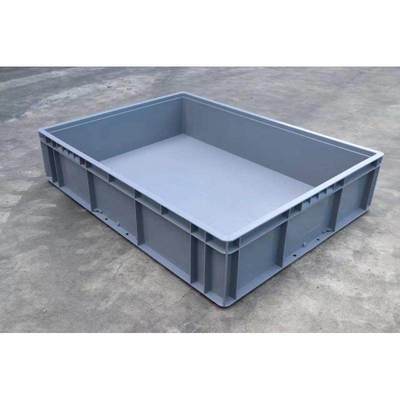 EU8616周转箱塑料物流运输筐长方形加厚工业收纳盒养龟养殖盆