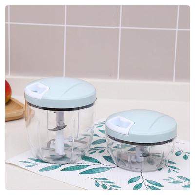 手拉式拉蒜器捣蒜泥家用厨房小工具多功用切碎机迷你家用搅蒜器