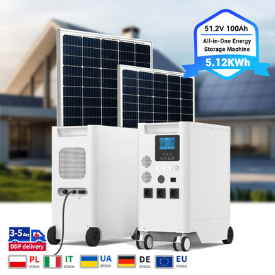 51.2V100Ah1P16S5.12KWHAll-in-OneMachinePowerSystem